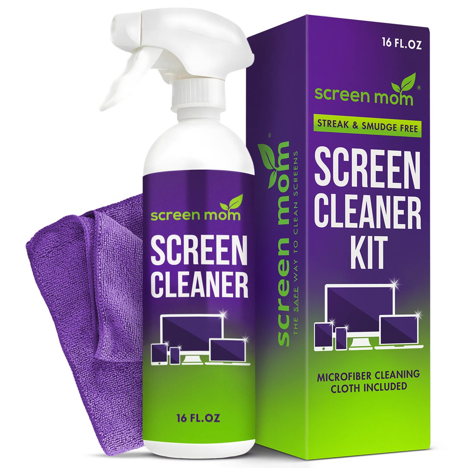 Screen Mom 16oz Screen Cleaner Kit